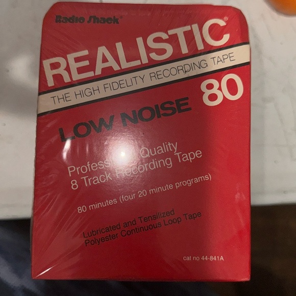 Radio Shack 8 Track Tape | Media | New 5 Radio Shack Realistic 8 Track ...